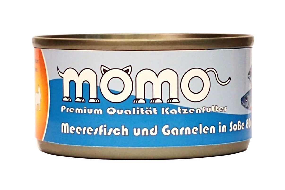 Momo Ocean Fish and Shrimp in Gravy 80g – Momo Petfood Online Store